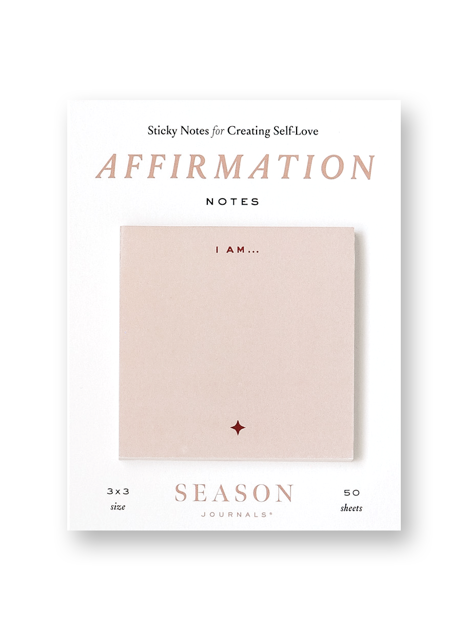 Affirmation Notes | Positive Affirmation Sticky Notes – Season Journals