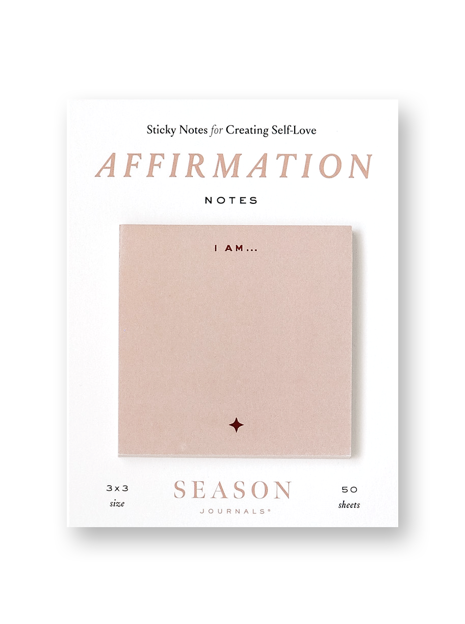 Affirmation Notes | Positive Affirmation Sticky Notes – Season Journals